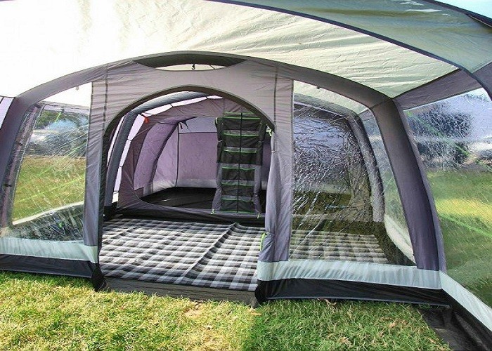 Prova de acampamento da água da barraca inflável portátil enorme do ar ...